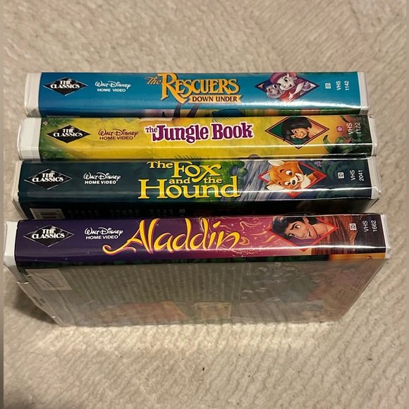 Disney | Media | Walt Disney Classics Black Diamond Edition Vhs W ...